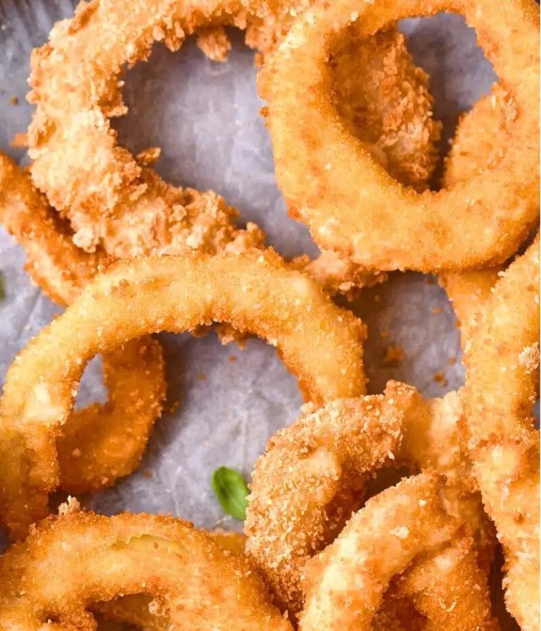 Simple Gluten-Free & Dairy-Free Onion Rings - Healthy & Keto Recipes