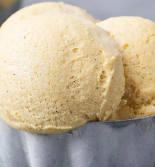 Quick & Easy Vanilla Ice Cream - Healthy & Keto Recipes